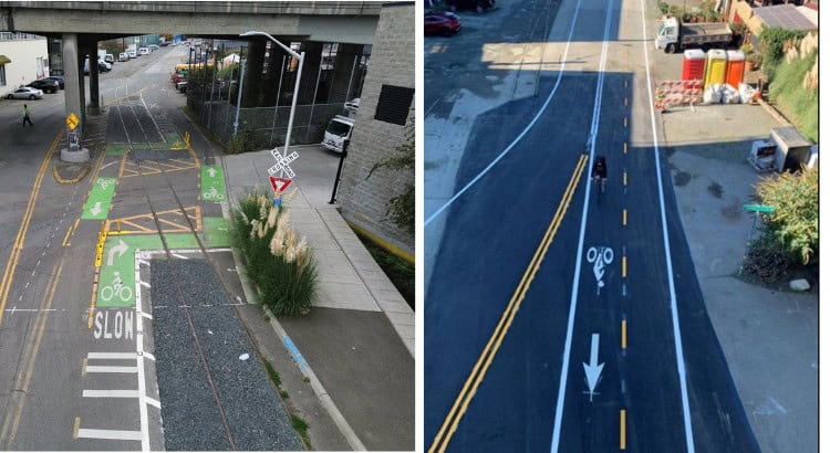 Before and after: Burke-Gilman Trail Missing Link gets a makeover under ...