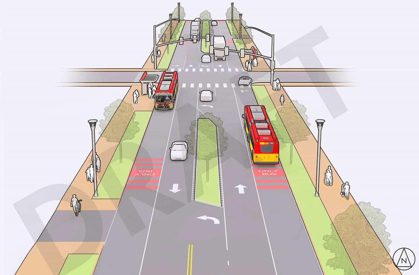 Feedback requested for pedestrian and safety improvement concepts on ...