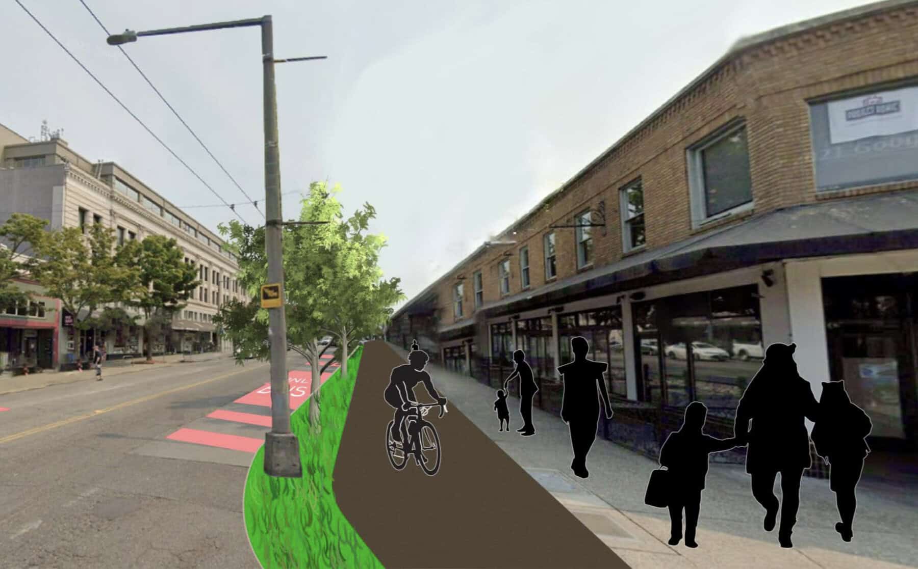 Burke-Gilman Trail Missing Link: First look at SDOT's design for Leary ...